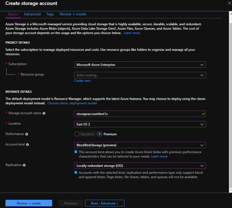 Azure Premium Blob Storage in Public Preview - CloudCompanyApps