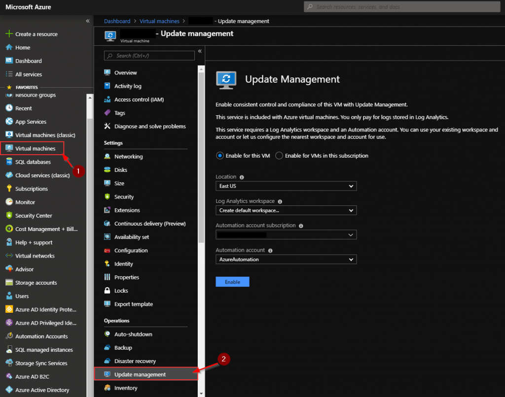 Azure Update Management - CloudCompanyApps