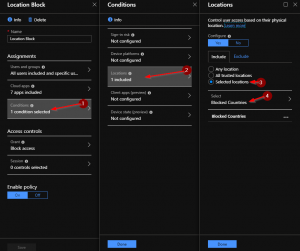 Block Users by Location in Azure/O365 - CloudCompanyApps