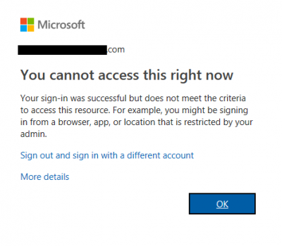 Block Users by Location in Azure/O365 - CloudCompanyApps