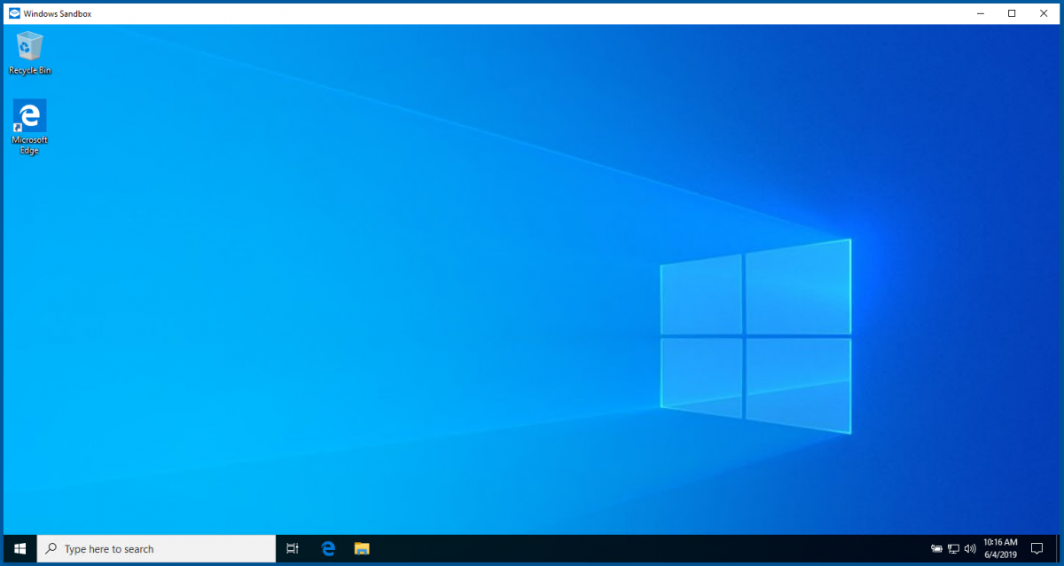 Windows Sandbox Feature in Windows 10 - CloudCompanyApps