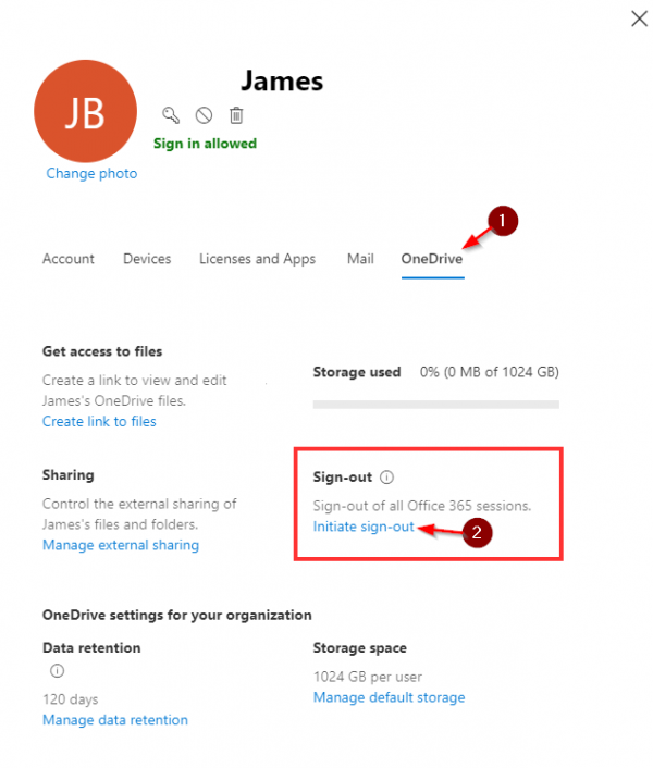 Force logout of Office 365, OneDrive, and Sharepoint Online ...